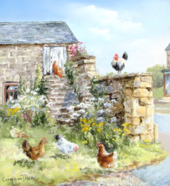 Landscape Paintings of the Cotswolds and Wiltshire Countryside by well ...